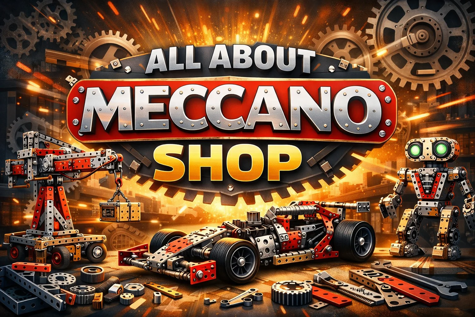 Shop Meccano Sets Online | Huge Selection at AllAboutMeccano